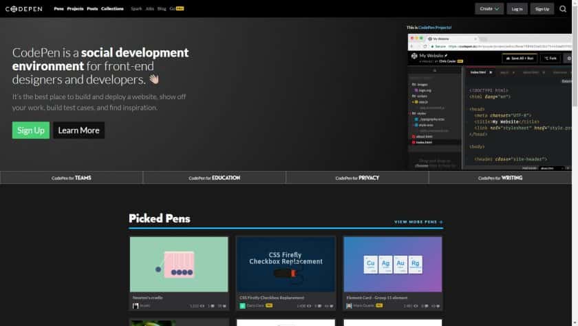 Codepen-min - RochakSite